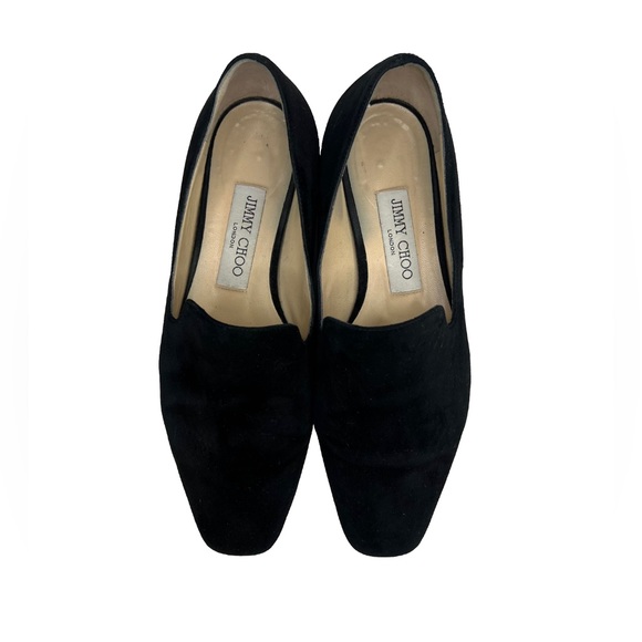 Jimmy Choo | Shoes | Jimmy Choo London Made In Italy Black Suede ...